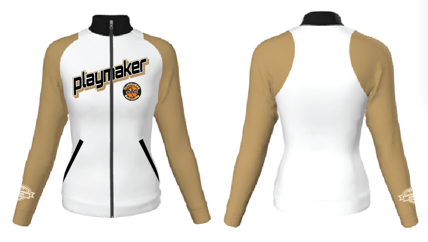 PLAYMAKER women’s Full Zip Sublimated Jacket – Game Face Team Shop