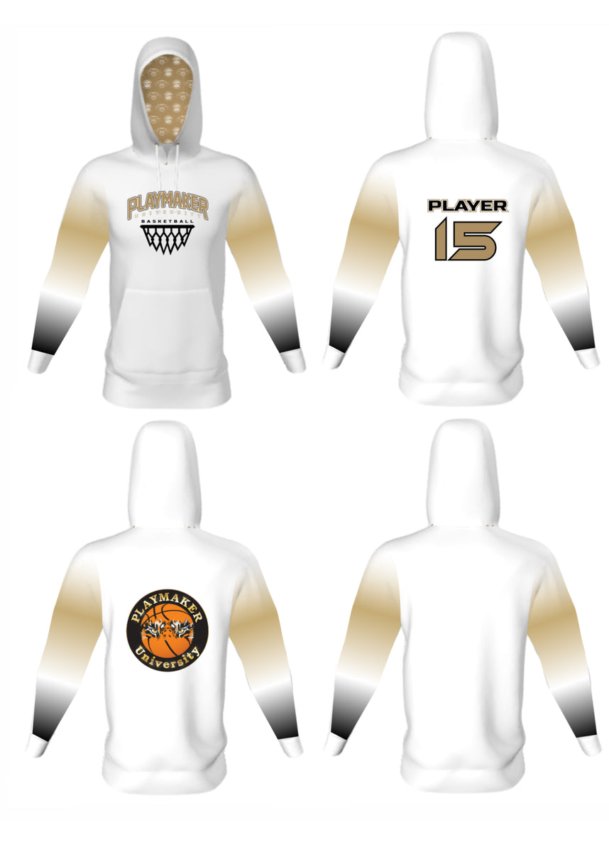 PLAYMAKER BASKETBALL - Sublimated Hoodie – Game Face Team Shop